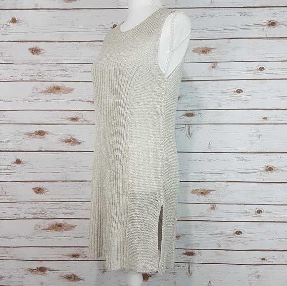 Eileen Fisher | Tops | Eileen Fisher Metallic Chainmail Tunic | Poshmark